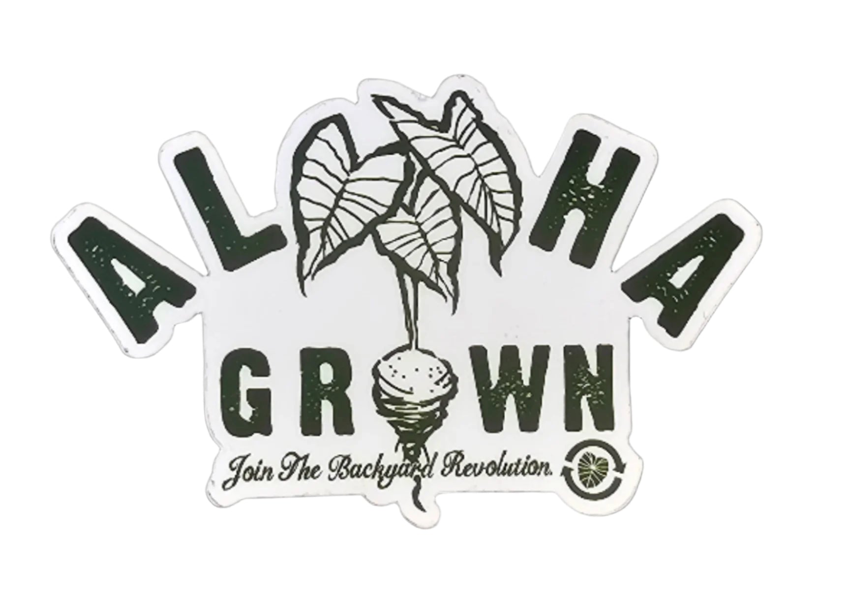 AG KALO ROOTS STICKER – Aloha Grown